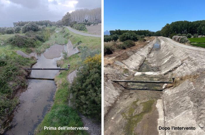 Provincia di Oristano. Messo in sicurezza il Rio Perdosu nel terralbese ...